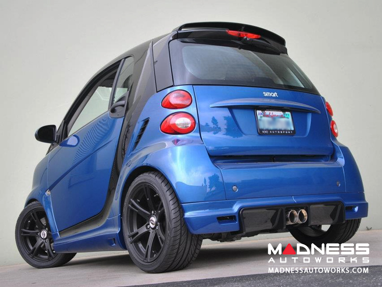 MADNESS Edition smart car blue - Customization